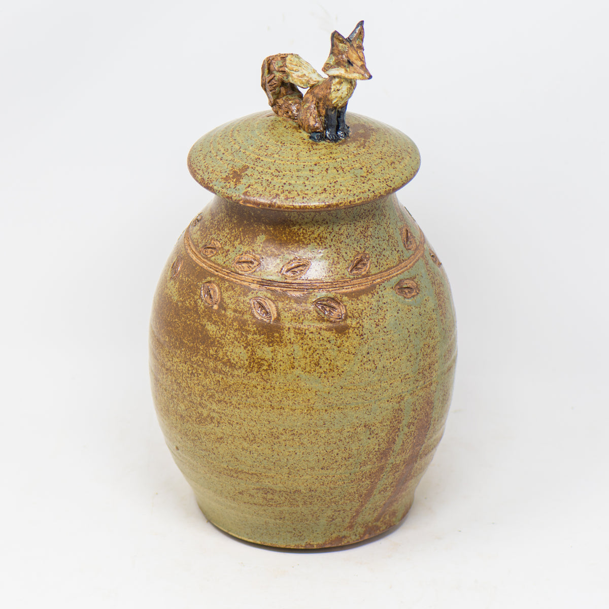 Fox Jar – Tokheim Stoneware