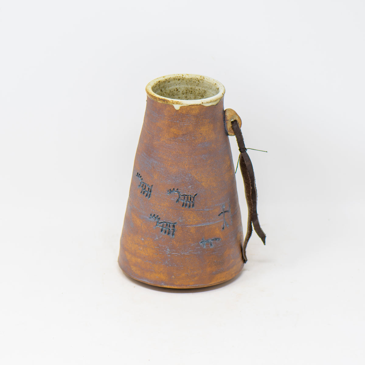 Primitive Carved Vase – Tokheim Stoneware