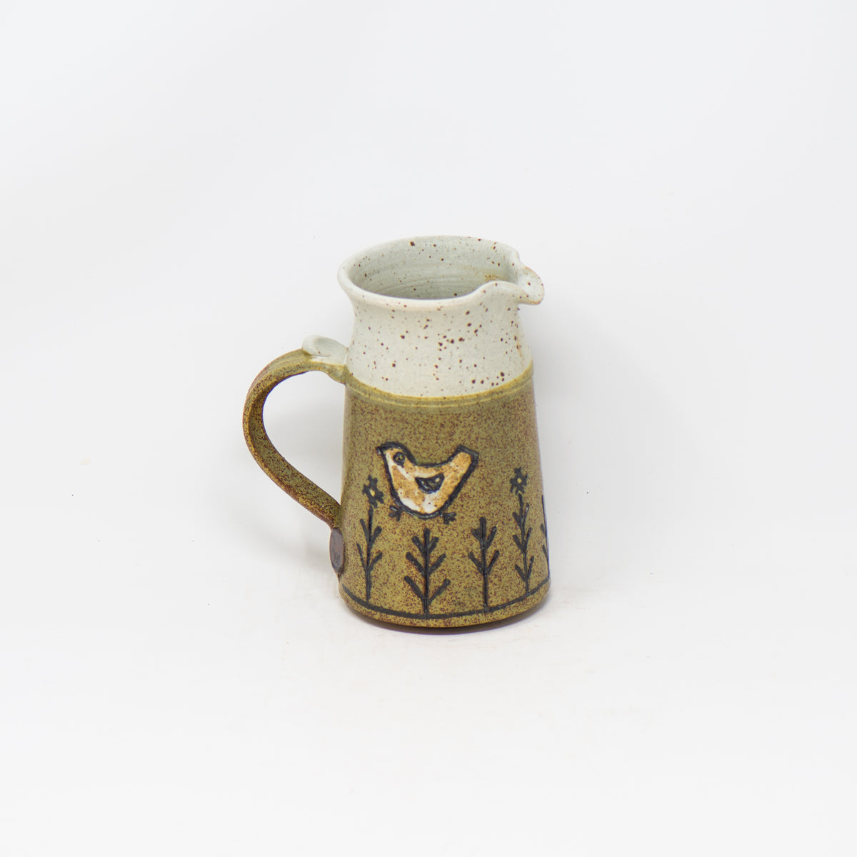 Running Bird Pitcher – Tokheim Stoneware