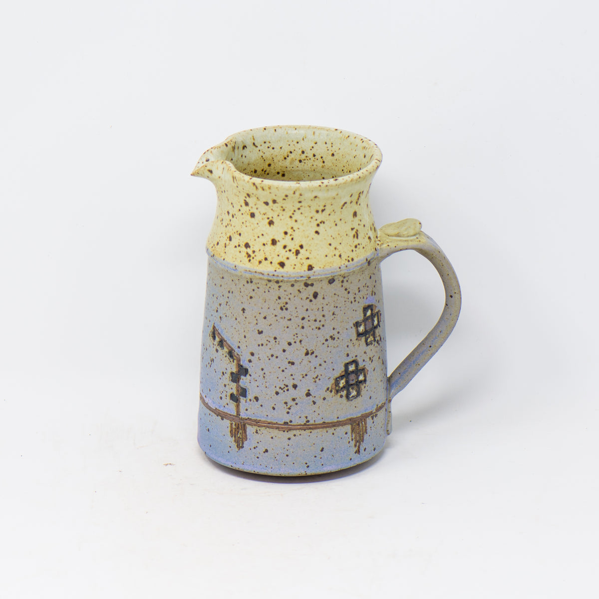 Spring Flowers Pitcher – Tokheim Stoneware